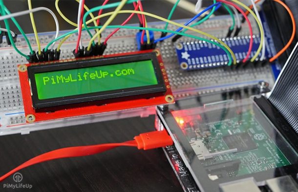Raspberry Pi LCD using a 16x2 Liquid-Crystal Display - Pi My Life Up