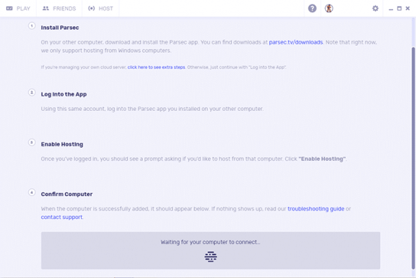 Setting up Parsec on the Raspberry Pi - Pi My Life Up