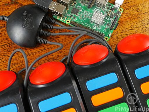 Raspberry Pi Quiz Game using the Buzz Controllers - Pi My Life Up