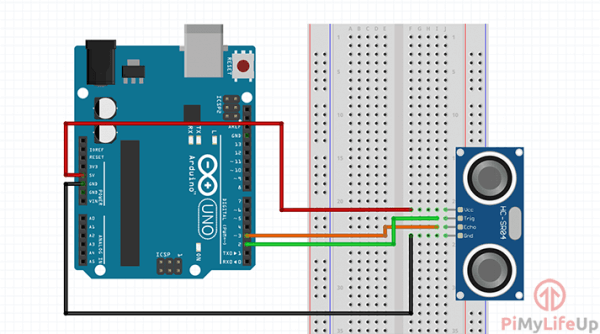 Arduino Distance Sensor using the HC-SR04 - Pi My Life Up