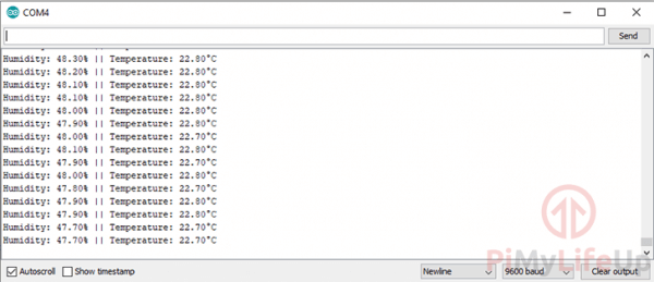 Arduino Humidity Sensor using the DHT22 - Pi My Life Up