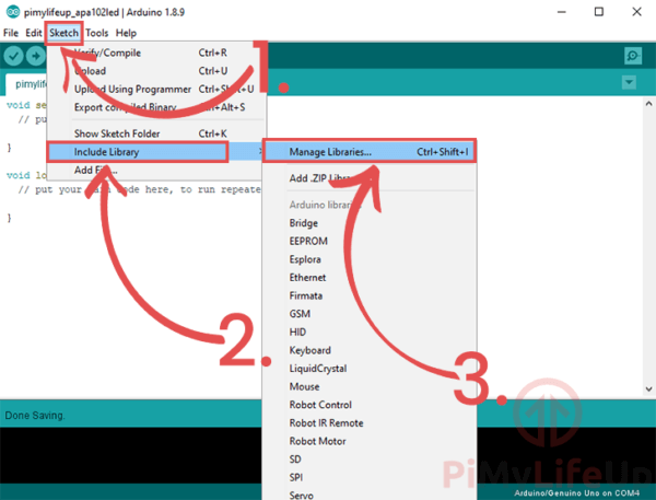 Arduino RGB LED Strip using the APA102 - Pi My Life Up