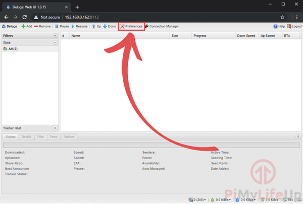 Installing Deluge on the Raspberry Pi - Pi My Life Up