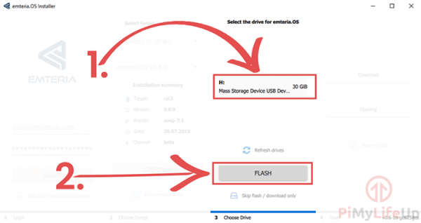 How to Setup Android on the Raspberry Pi using EmteriaOS - Pi My Life Up