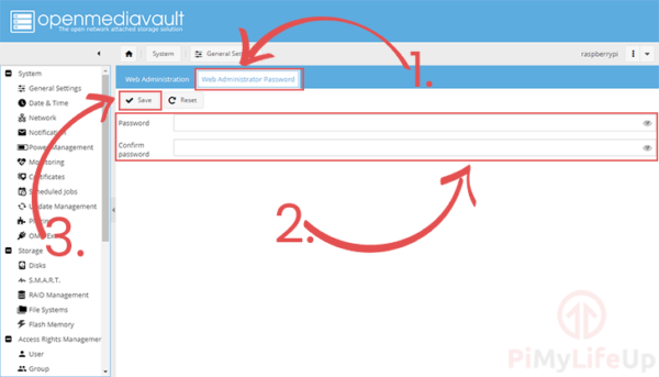 Installing OpenMediaVault to a Raspberry Pi - Pi My Life Up