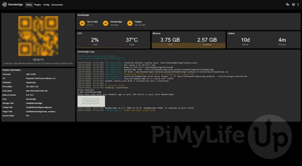 Using Homebridge On The Raspberry Pi Pi My Life Up