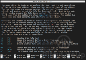 Guide to the nano Text Editor - Pi My Life Up