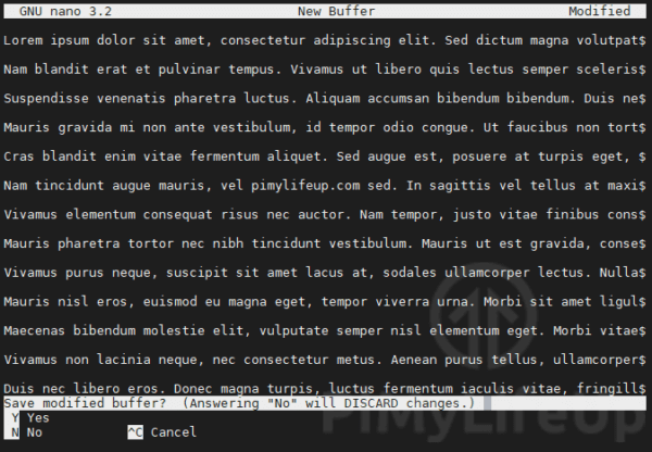 Guide to the nano Text Editor - Pi My Life Up