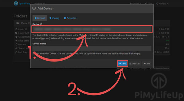 Synchronizing Files on your Raspberry Pi with Syncthing - Pi My Life Up