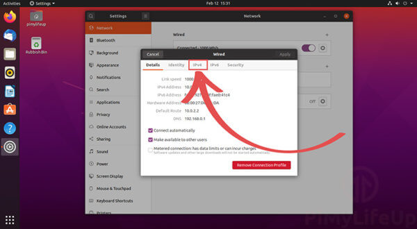Configuring Ubuntu 20.04 to use a Static IP Address - Pi My Life Up