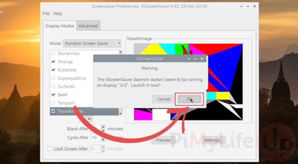 Screensaver on the Raspberry Pi - Pi My Life Up