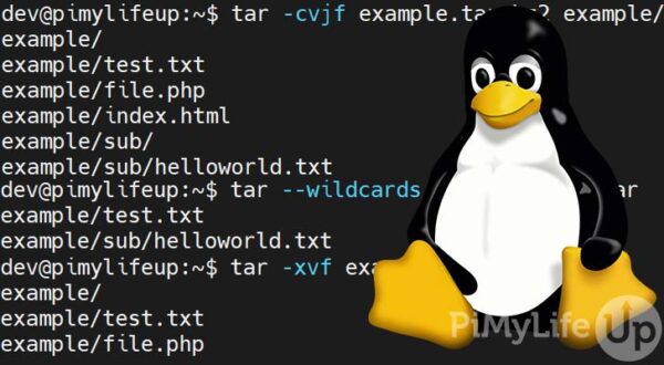 How to use the tar Command - Pi My Life Up