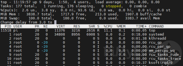 Using the top Command on Linux - Pi My Life Up
