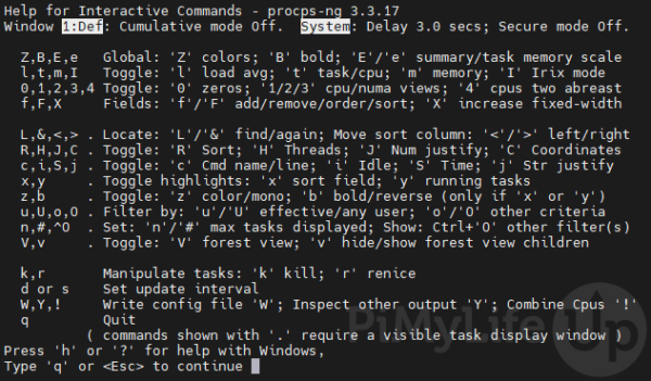 Using the top Command on Linux - Pi My Life Up