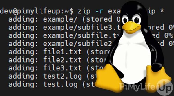 How to use the zip Command - Pi My Life Up