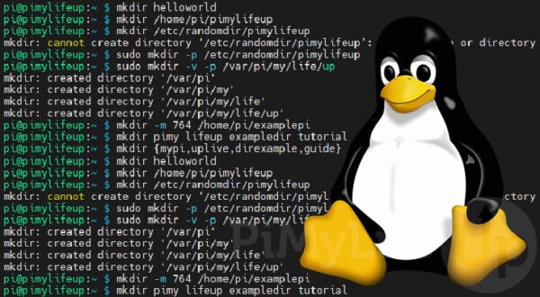 The mkdir Command on Linux - Pi My Life Up