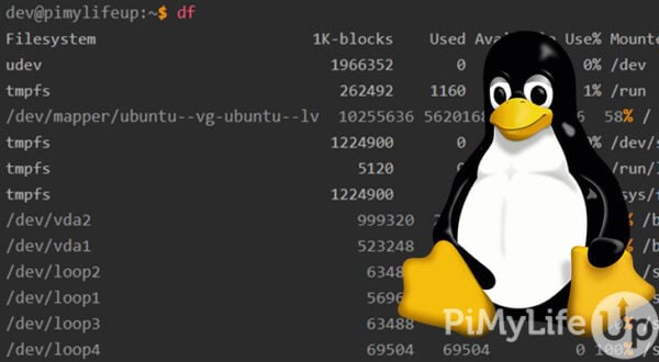 How to use the df command in Linux - Pi My Life Up