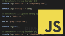 JavaScript String Operators - Pi My Life Up