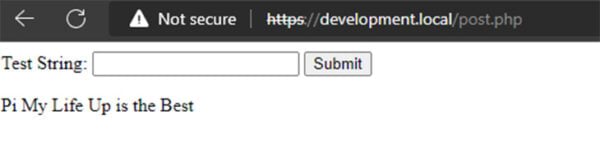 How to use PHP $_POST Global Variable - Pi My Life Up
