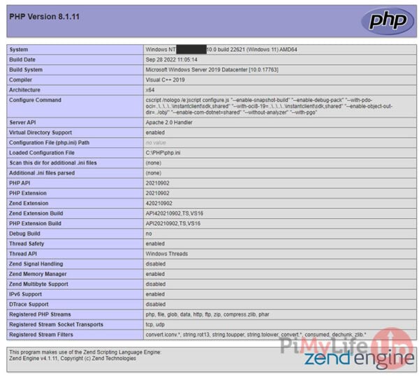 How to Install PHP on Windows - Pi My Life Up