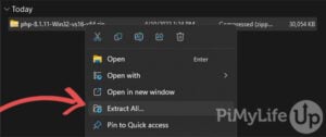 How to Install PHP on Windows - Pi My Life Up