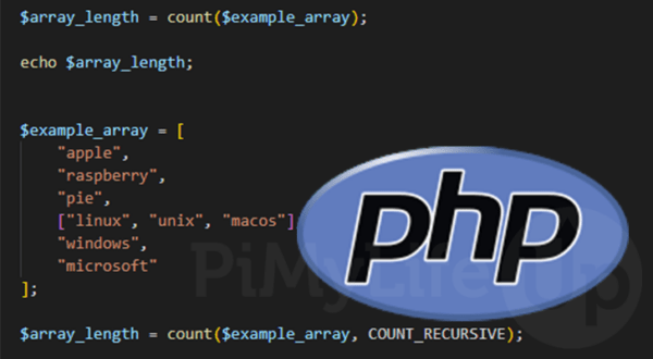 How to get the length of an Array in PHP - Pi My Life Up
