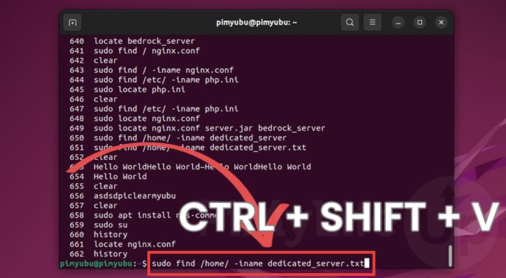 How To Copy And Paste In The Ubuntu Terminal Pi My Life Up