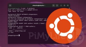 Installing PostgreSQL on Ubuntu - Pi My Life Up