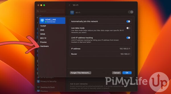 How to Get the Mac Address in macOS - Pi My Life Up