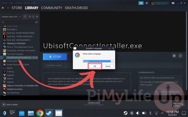 Installing Ubisoft Connect on the Steam Deck - Pi My Life Up