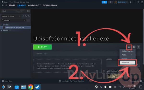 Installing Ubisoft Connect on the Steam Deck - Pi My Life Up