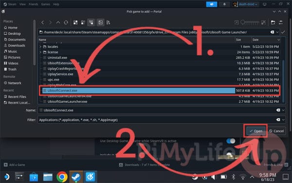 Installing Ubisoft Connect on the Steam Deck - Pi My Life Up
