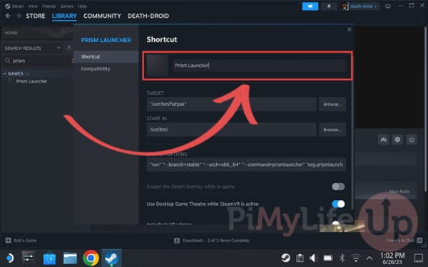 Playing Minecraft Java Edition on the Steam Deck - Pi My Life Up