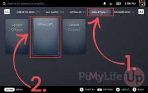 Playing Minecraft Java Edition on the Steam Deck - Pi My Life Up