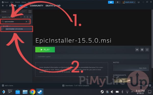 Installing the Epic Games Store on the Steam Deck - Pi My Life Up