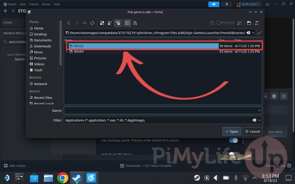 Installing the Epic Games Store on the Steam Deck - Pi My Life Up