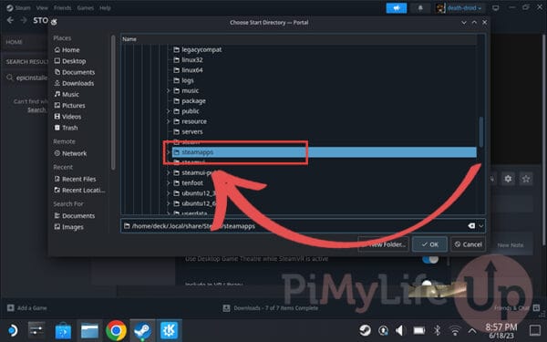 Installing the Epic Games Store on the Steam Deck - Pi My Life Up