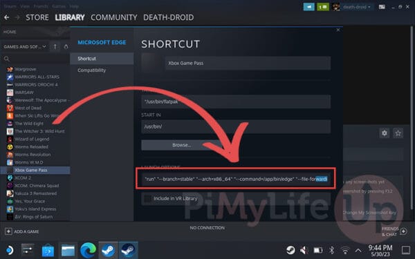 Xbox Game Pass on the Steam Deck using XCloud - Pi My Life Up