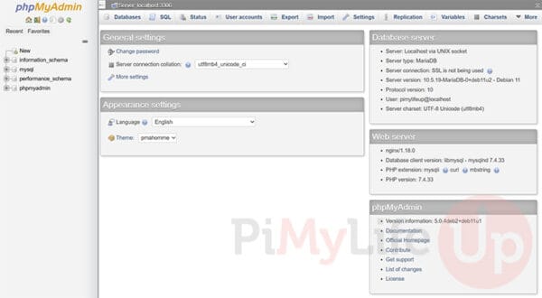 Installing phpMyAdmin on Ubuntu - Pi My Life Up