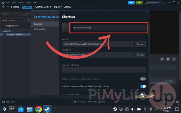 How to Install the EA Desktop App on the Steam Deck - Pi My Life Up