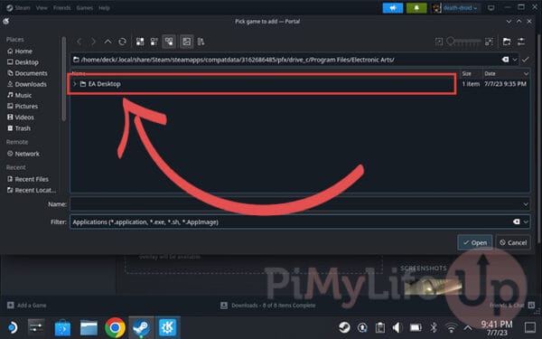 How to Install the EA Desktop App on the Steam Deck - Pi My Life Up