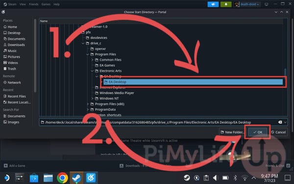 How to Install the EA Desktop App on the Steam Deck - Pi My Life Up