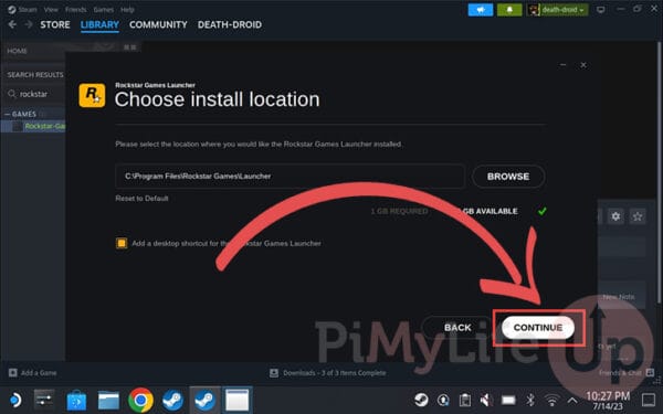 Installing the Rockstar Games Launcher on the Steam Deck - Pi My Life Up