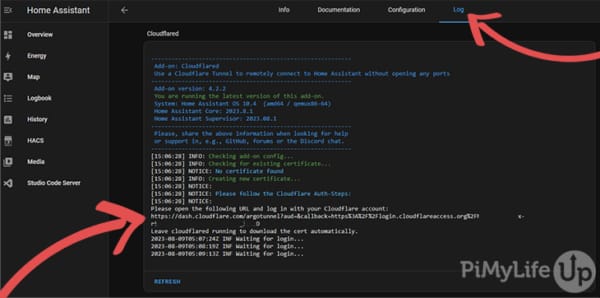 How to Set Up Cloudflare Tunnel on Home Assistant - Pi My Life Up