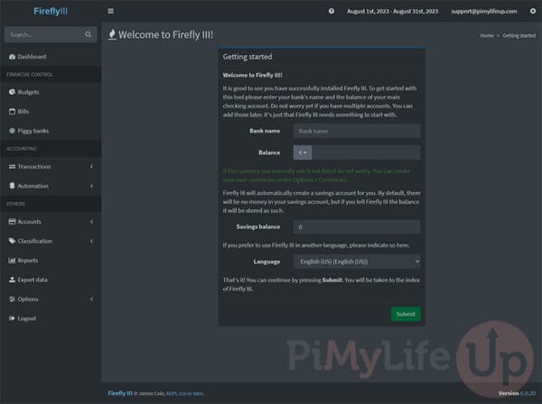 Setting up Firefly 3 on a Raspberry Pi - Pi My Life Up