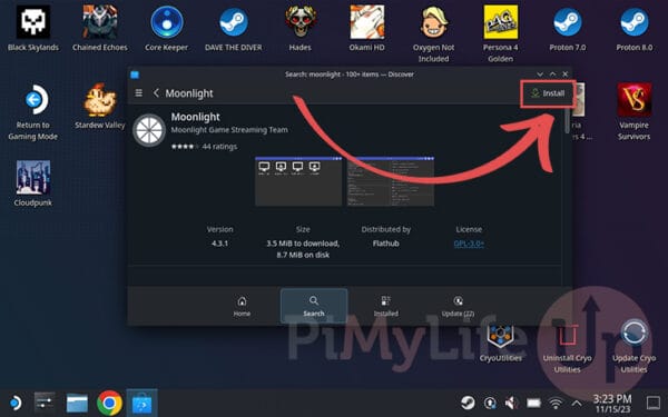 How to Install and Use Moonlight on the Steam Deck - Pi My Life Up