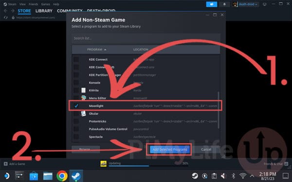 How to Install and Use Moonlight on the Steam Deck - Pi My Life Up