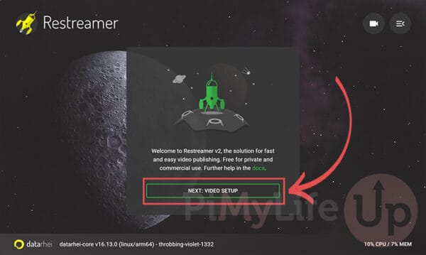 Setting up Restreamer on the Raspberry Pi - Pi My Life Up