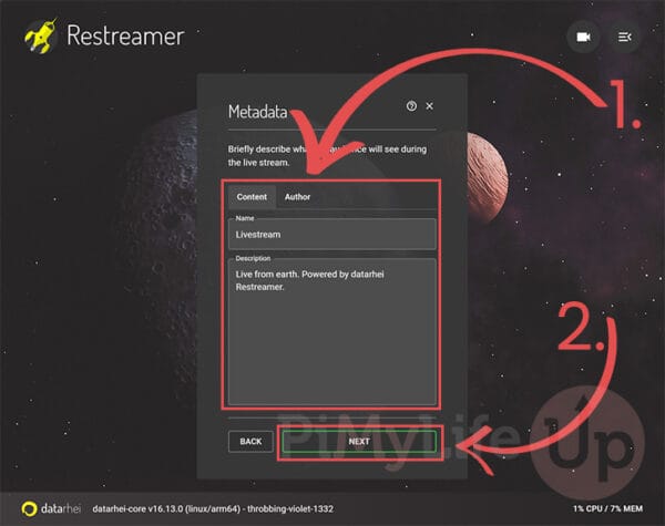Setting up Restreamer on the Raspberry Pi - Pi My Life Up