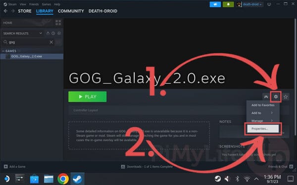 How to Install GOG Galaxy on the Steam Deck - Pi My Life Up